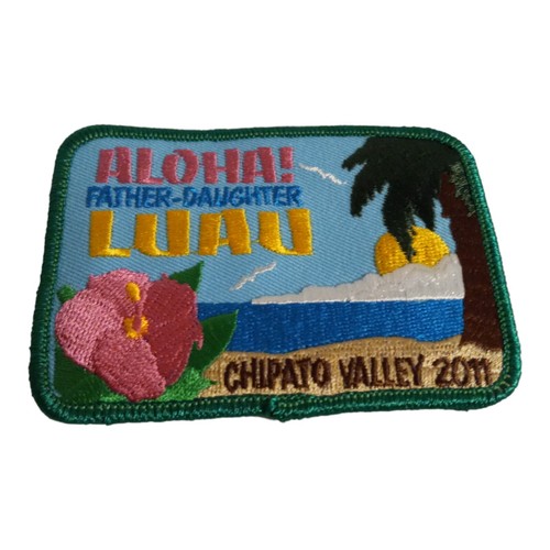 aloha! father daughter luau patch chipato valley 2011 | eBay