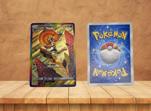 Infernape ex Pocket | DIY Collectors Custom Pokemon Illustration Rare ...