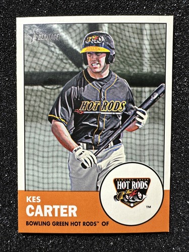 2012 Topps Heritage Minor League Edition - Kes Carter #177 (RC) for ...