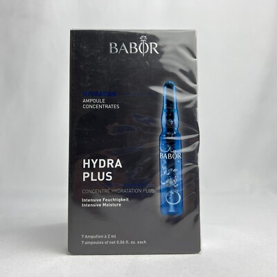 BABOR HYDRA PLUS intnsive moisture concentrehydratation plus ampoule ...