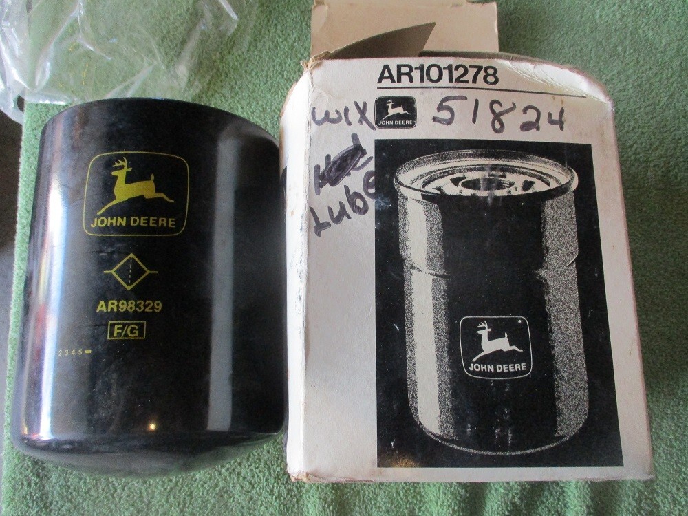 JOHN-DEERE AR101278 - cross reference oil filters | oilfilter ...