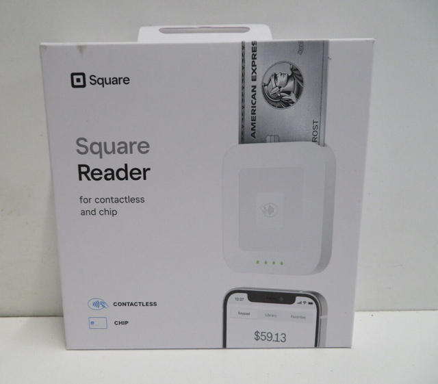 Square Reader Contactless Chip Credit debit card A-SKU-0807 MODEL ...