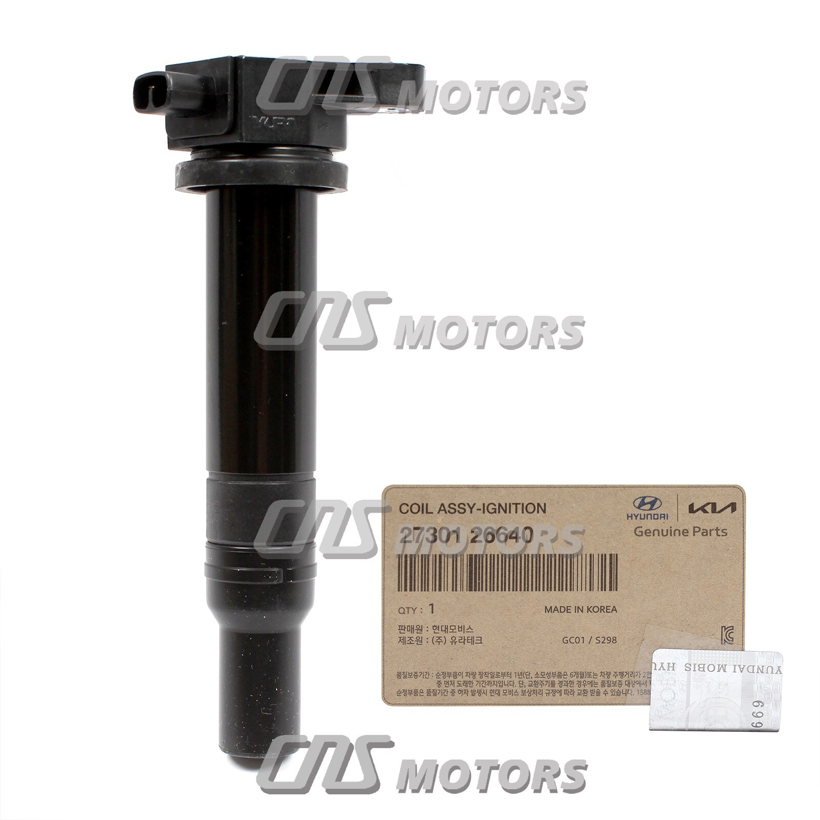 GENUINE Ignition Coil for 06-11 Hyundai Accent Kia Rio 1.6L OEM ...