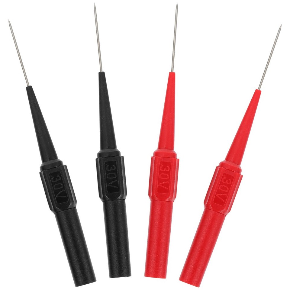 4Pcs Insulation Wire Piercing Probes Non-destructive Back Pins for ...