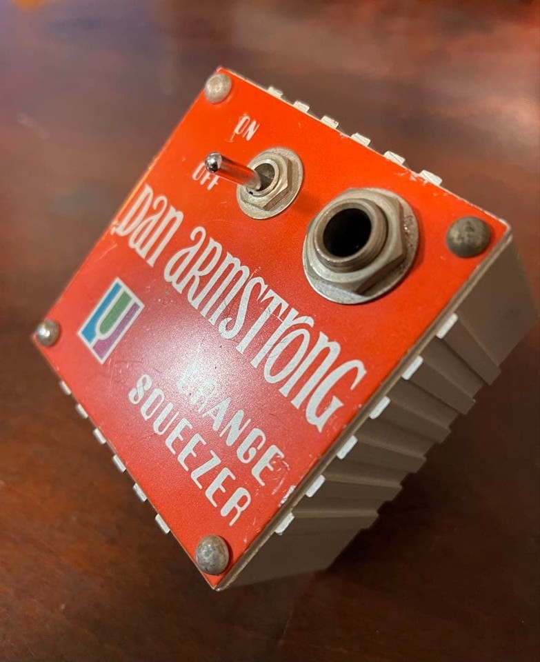 Dan Armstrong Orange Squeezer Guitar Effects Pedal Volume Comp usato | eBay