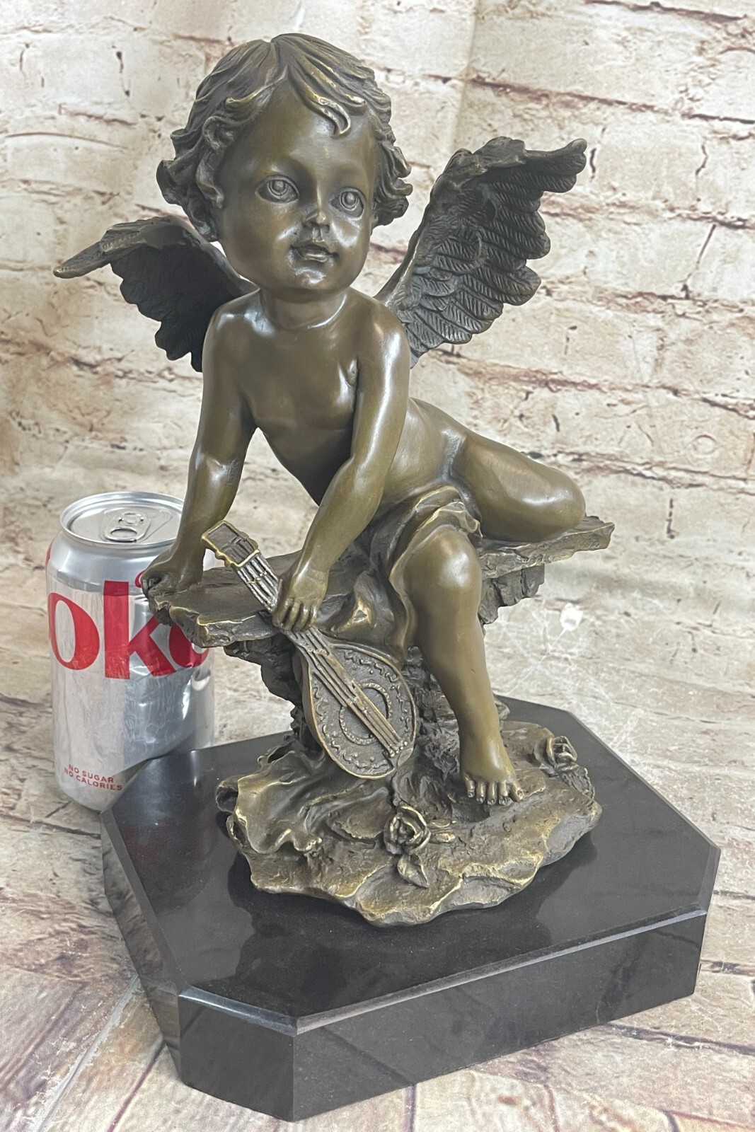 Vintage French Gilt Bronze Cupids Figures Statues Cherubs Valentine ...