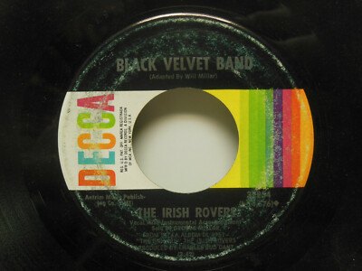The Irish Rovers: The Unicorn / Black Velvet Band, 45 RPM VG (C8) | eBay