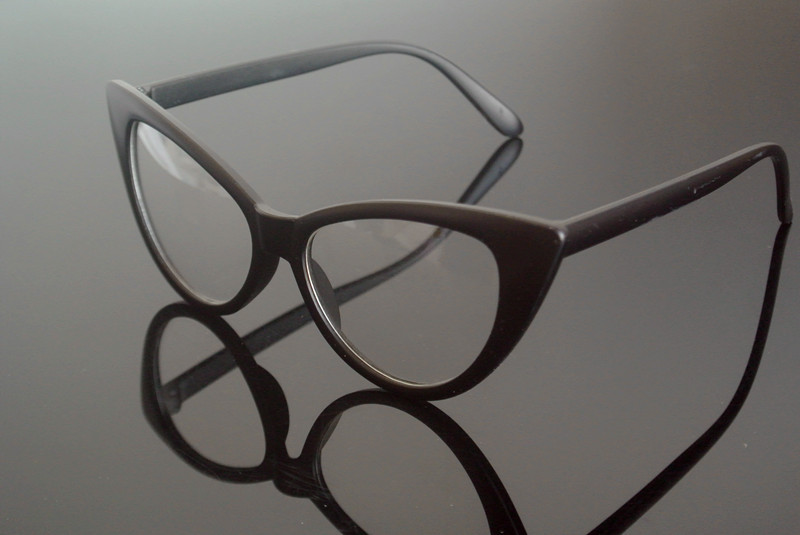 Fashion Women Cat Eye Eyeglass Frames Full Rim Glasses Myopia Eyewear ...