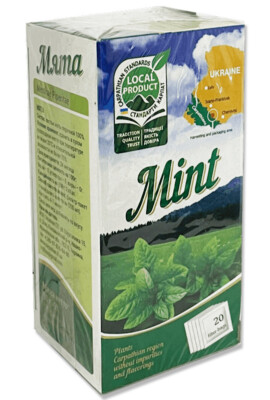 Natural Herbal Tea MINT 20tb Made Ukraine CS NO GMO All Natural ...