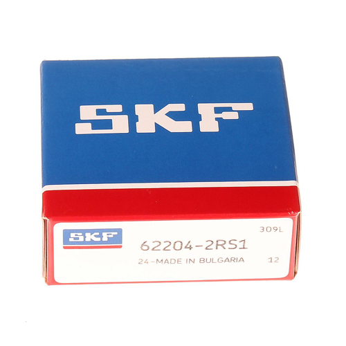 SKF 62204-2RS1 DEEP GR. BALL SINGLE ROW 20 x 47 x 18 mm | eBay