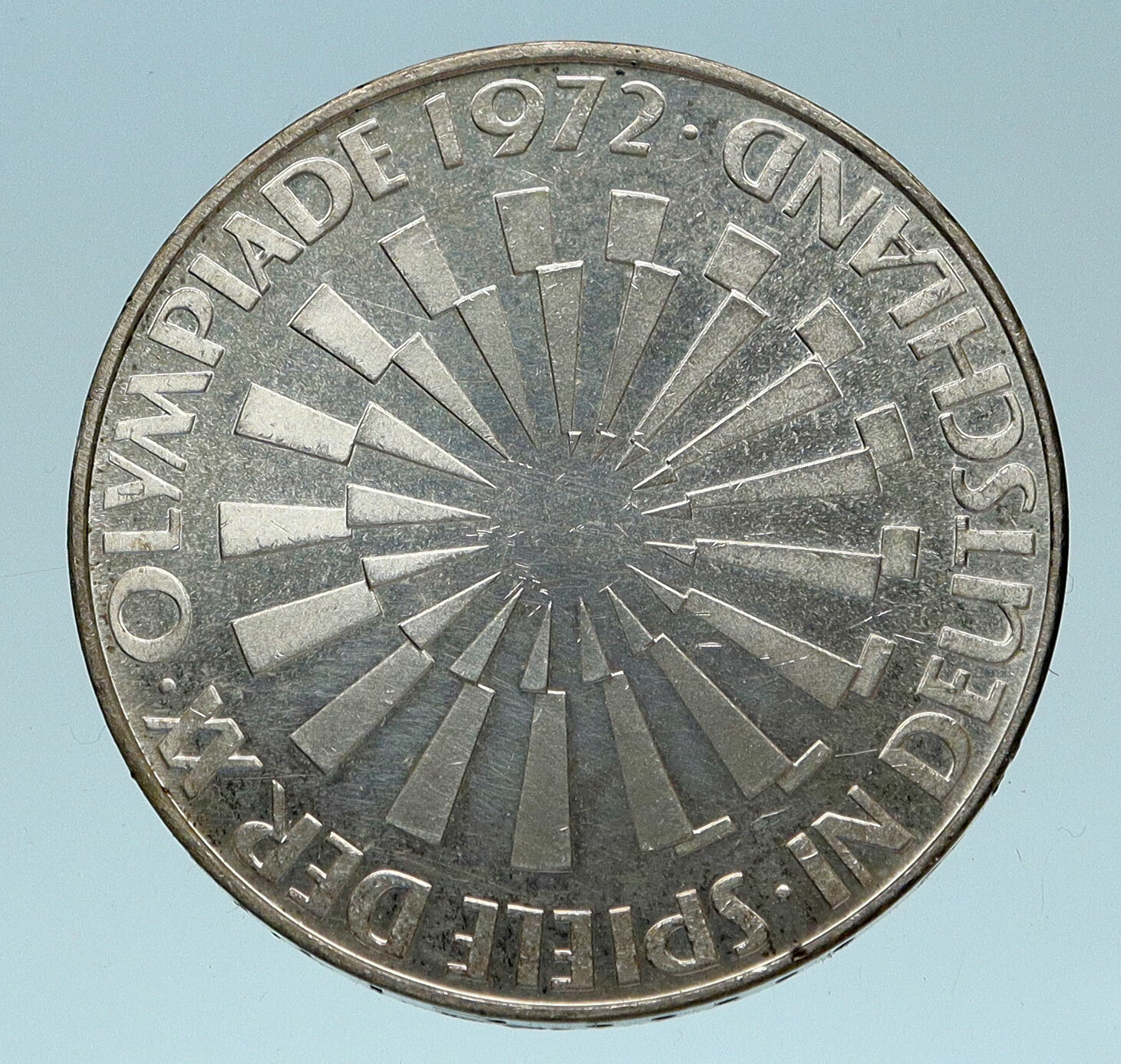 1972 Germany Munich Summer Olympic Antique OLD Proof Silver 10 Mark ...