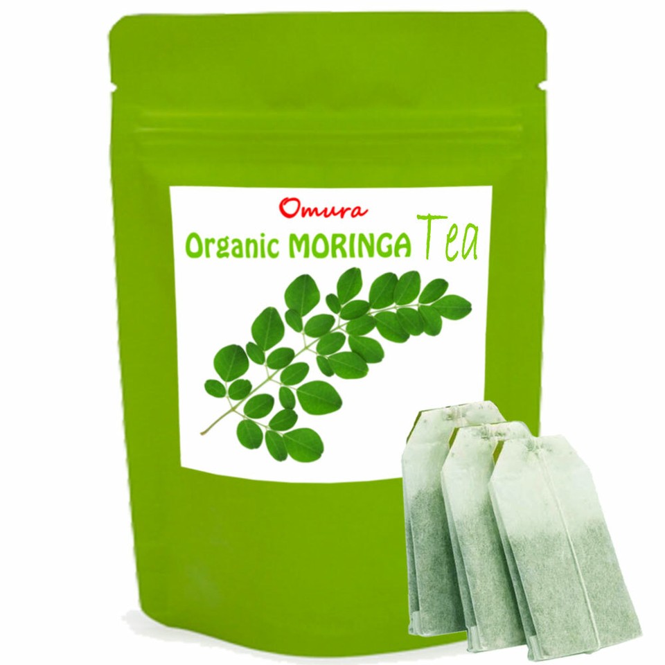 Omura Organic Moringa Tea - Moringa Oleifera for Herbal Tea ...
