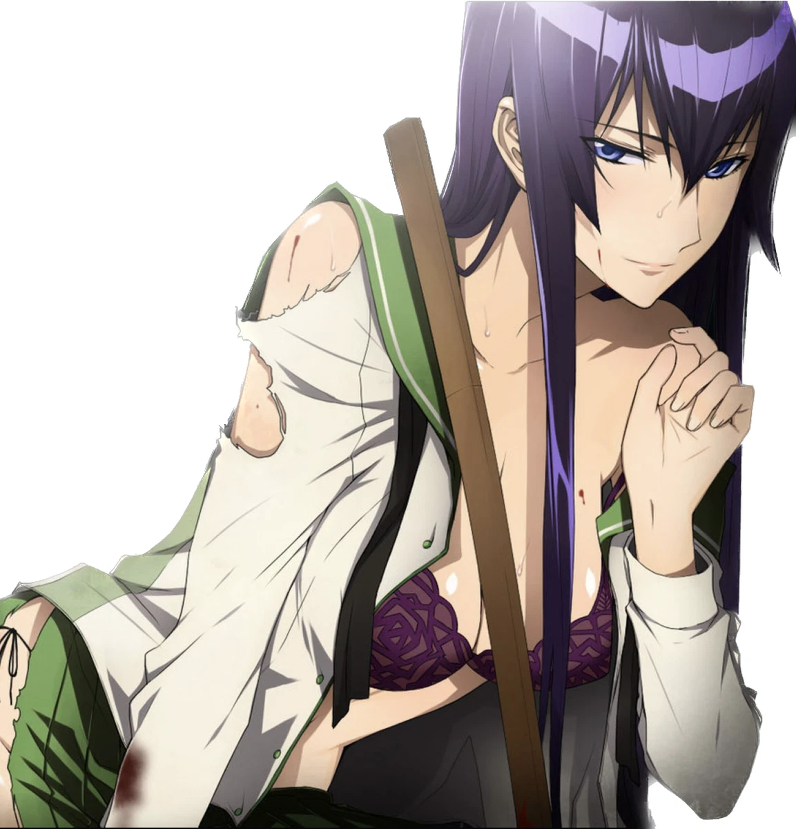 Highschool Of The Dead Wallpaper Saeko