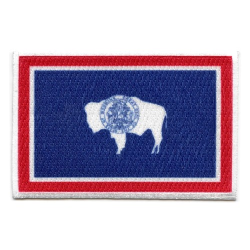 Wyoming Patch State Drapeau Brodé à Repasser | eBay