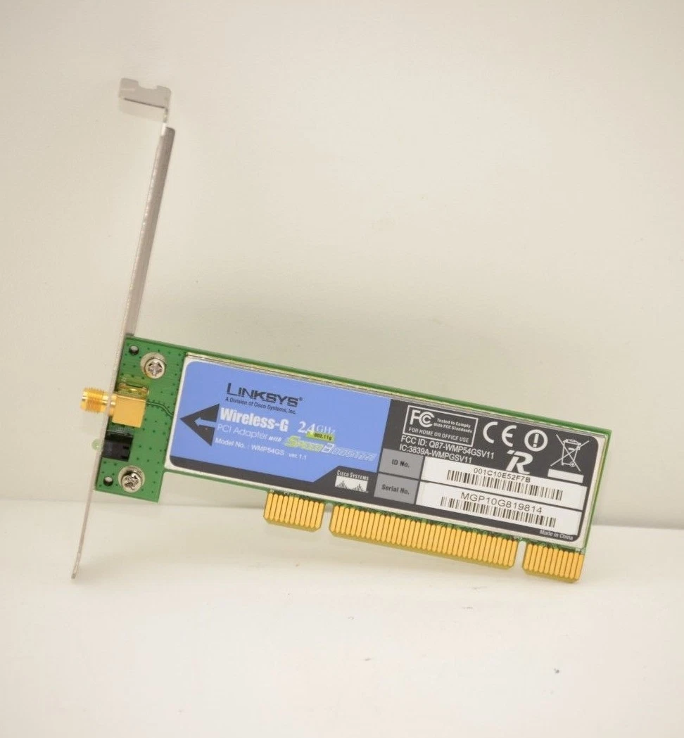 Linksys Wireless Pci Card