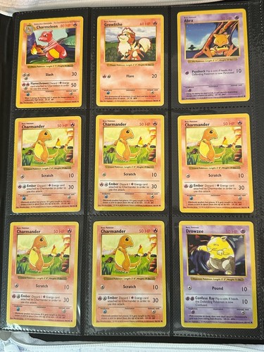 (Lot of 40) Vintage Shadowless Base Set Pokémon Cards - Common and ...