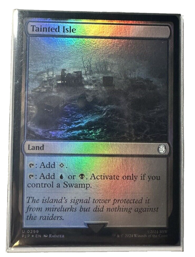 TAINTED ISLE MAGIC THE GATHERING CARD UNCOMMON LAND FALLOUT | eBay