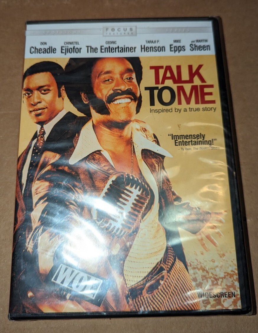 Talk to Me DVD Din Cheadle, Cedric the Entertainer, Taraji P. Henson ...