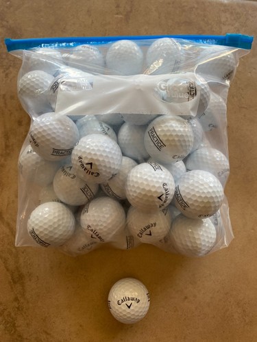 Lightly Used Excellent Quality Callaway Practice Range Balls (Pack of ...