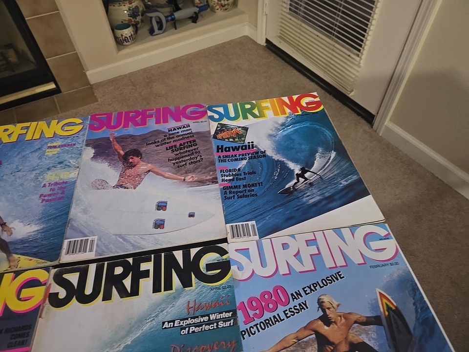 (8) Surfing Magazines Lot 1981, 1984, 1985 | eBay