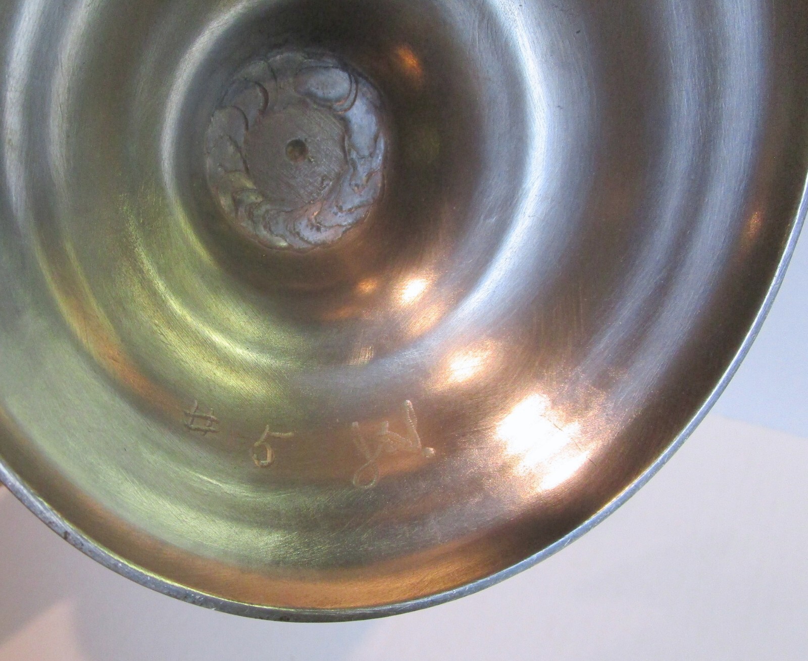 Vintage Colonial Country Pair Of Pewter Candlesticks Jay T. Stauffer ...