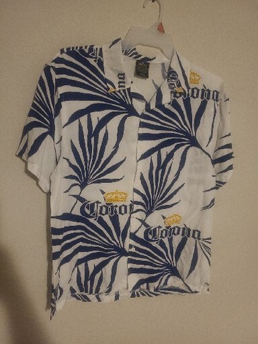 Corona Button Up Mens Party Shirt (SIZE MEDIUM) | eBay