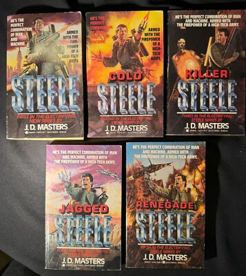 Steele Set of 5 by J.D. Masters PB #1-5 All 1st Editions 1989-90 NICE ...