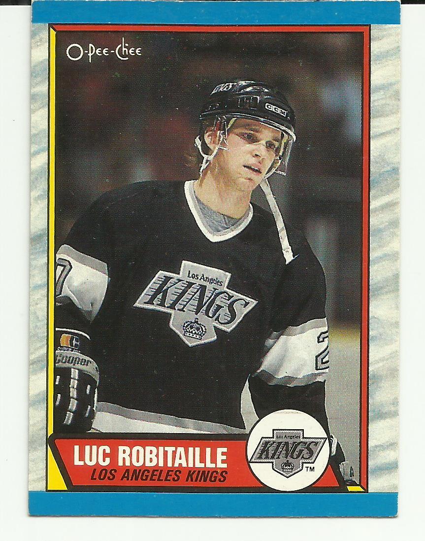 LUC ROBITAILLE 1989-90 O-PEE-CHEE #88 LOS ANGELES KINGS | eBay