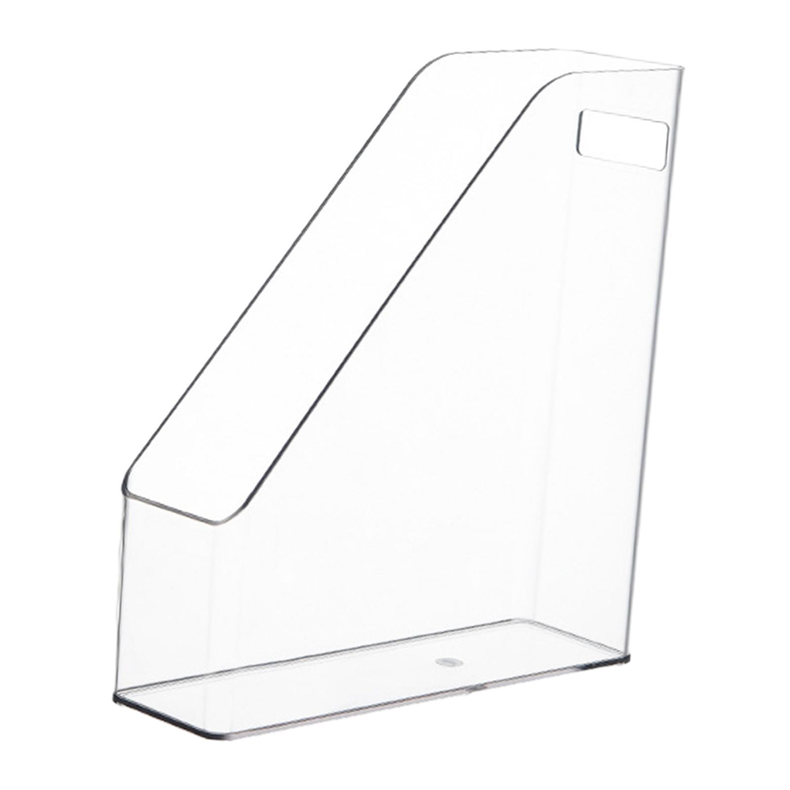 Vertical Slim Desktop Magazine File Holder Folder Rack for Notebooks ...