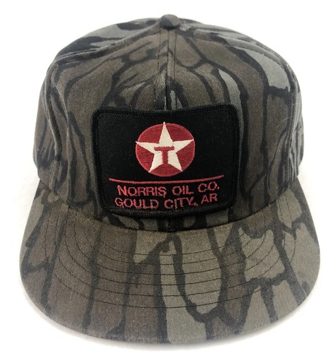 Vintage Texaco Norris Oil Patch SnapBack Trucker Hat Cap Swingster ...