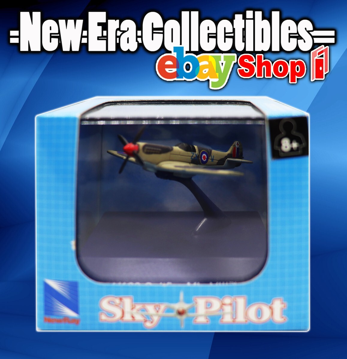 NewRay Sky Pilot Series 1:160 Diecast Spitfire Mk. VIII 2005 | eBay