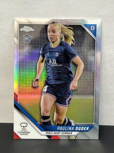 2021-22 Topps Chrome UEFA Women's Champions League - Paulina Dudek #40 ...
