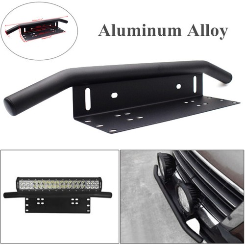 US High Duty Offroad Bumper License Plate Mounting Bracket LED Fog ...