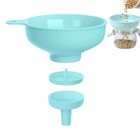Wide Mouth Versatile Funnel Canning Funnels for Kitchen Use Cooking ...