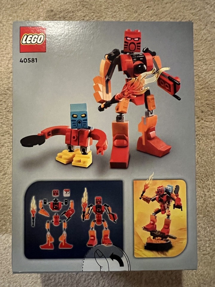 LEGO 40581 BIONICLE Tahu and Takua NIB - New, Sealed and Ready to Ship ...