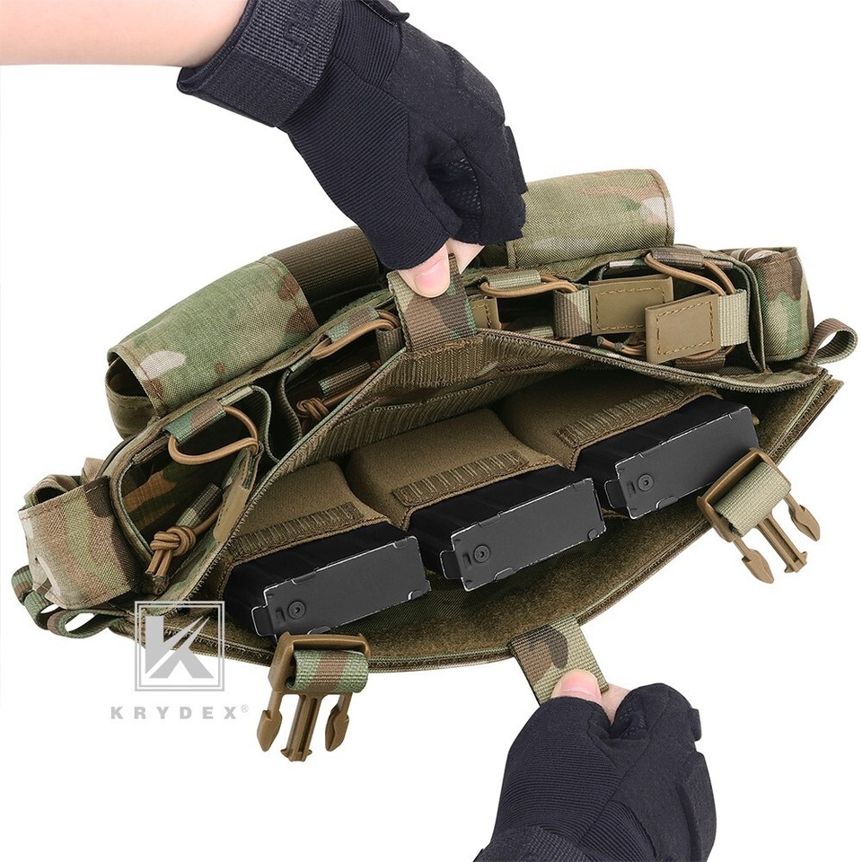 KRYDEX Tactical MF IV Placard Magazine Pouch Front Panel for Plate ...