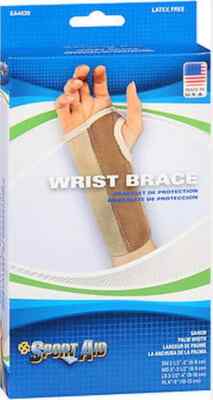 Sport Aid Wrist Brace Color-Beige, Left Hand XL | eBay