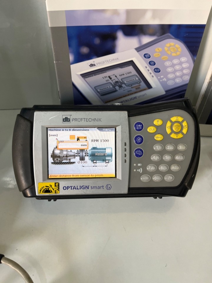 Pruftechnik Optalign Smart Laser EX Shaft Alignment Tool ALI 12.200 EX ...