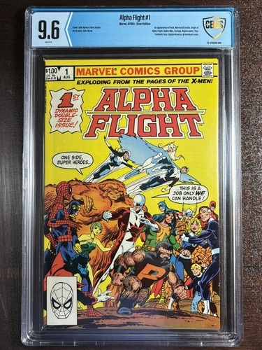 Alpha Flight - CBCS 9.6 - 1st Appearance of Puck, Marrina - Origin - 🔑 ...