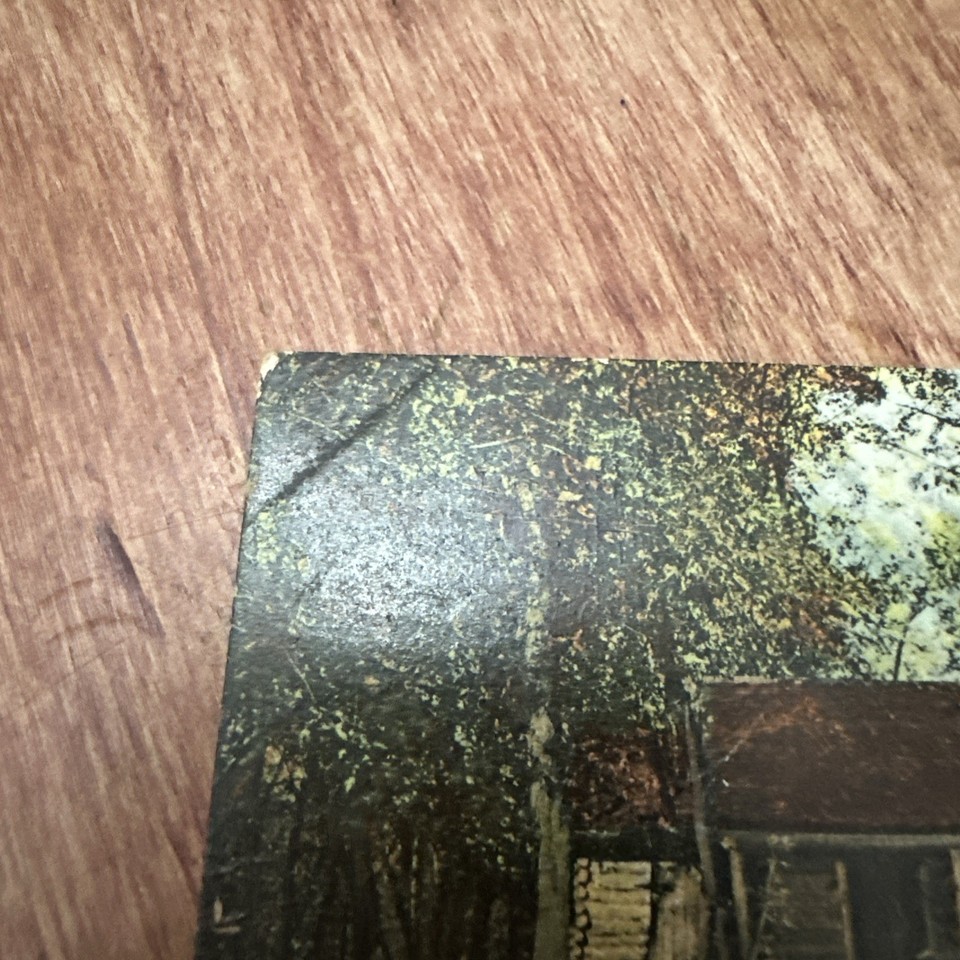 Vintage Postcard Early 1900s "Log Cabin Scene" on Cedar River Cedar ...