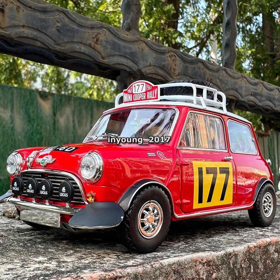 1:18 BMW Mini Cooper 1963 Model Car Diecast Metal Vehicle for ...