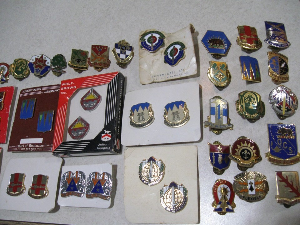 US Military Lot of Unit Crests | eBay