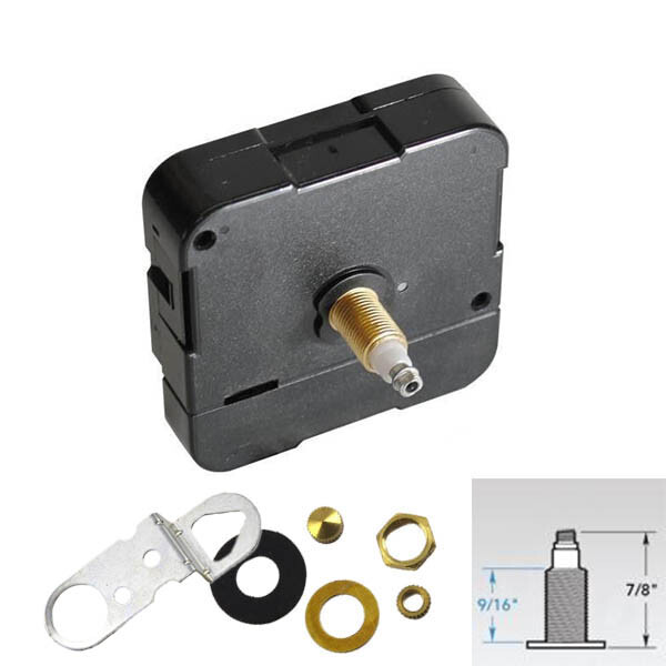 Continuous Sweep Mini Quartz Clock Movement Kit (includes Hands) | eBay