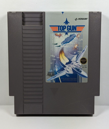 Top Gun NES (Nintendo Entertainment System, 1987) Authentic CLEAN ...