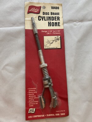 Lisle 10400 Disc Brake Hone for 1-1/2" to 3-1/8" USA | eBay