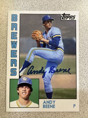 Andy Beene Autographed Custom 1984 Card Milwaukee Brewers A-243 | eBay