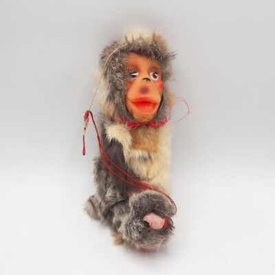 Animal Pelt Monkey Doll Endless Mountains Pennsylvania Souvenir | eBay