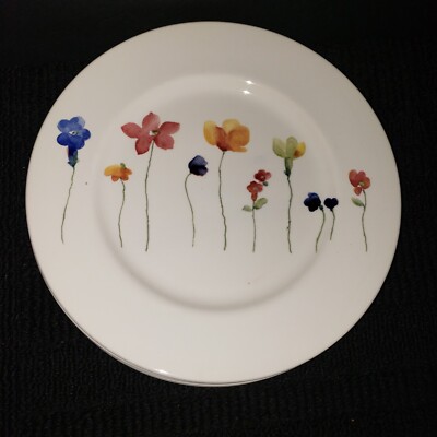 6 Royal Stafford SCATTERED FLOWERS Dinner Plates 11 1/8" ECU | eBay