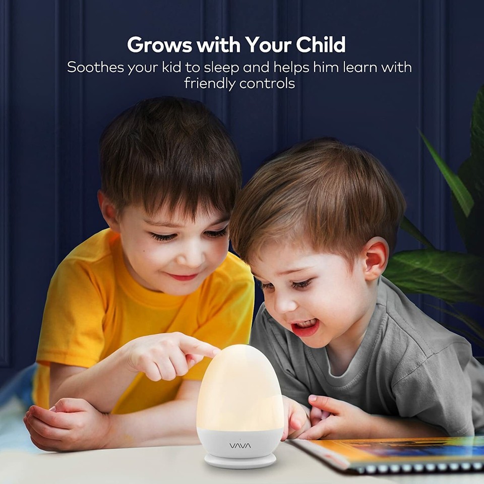 VAVA Night Lights for Baby & Kids With Color Changing Mode Dimming ...