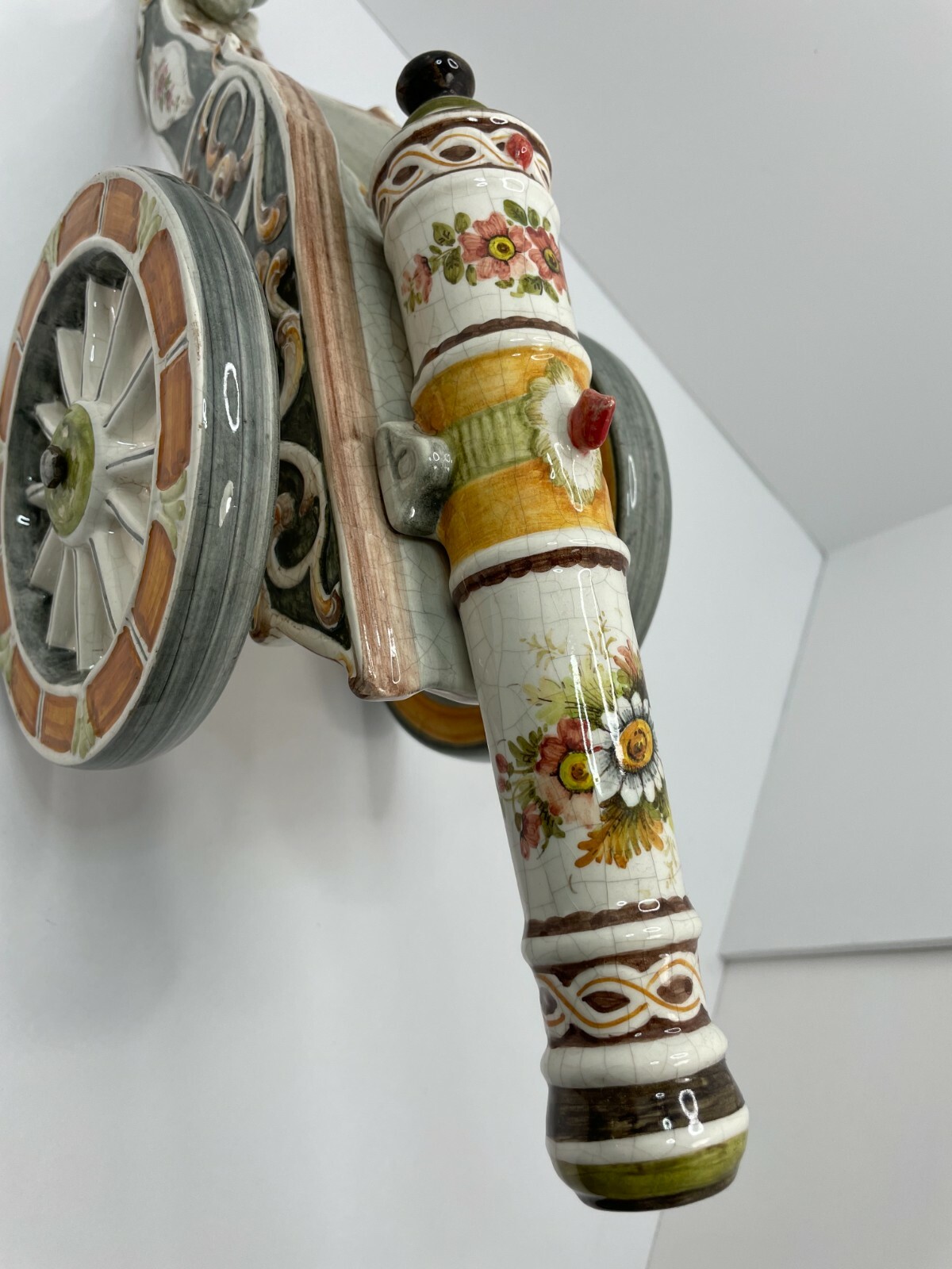 Rare Vtg Early Giovanni/Jose Ronzan Porcelain Italian Cannon Hand ...